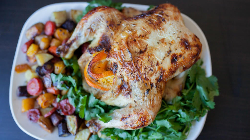 One Pan Roast Chicken With Potatoes And Carrots The Nosher