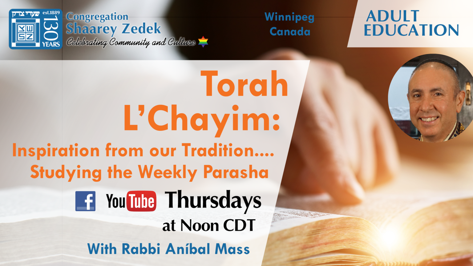 Torah Lchayim Inspiration From Our Tradition My Jewish Learning
